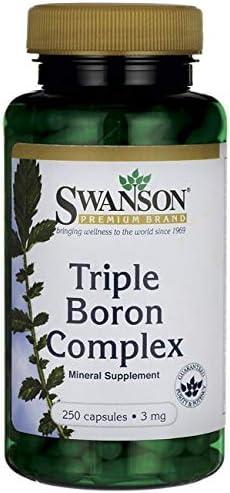 Swanson Triple Boron Complex - Bone Health & Joint Support Mineral ...