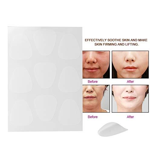 24pcs Anti Fold Patches - Triangular Transparent Forehead Stickers for ...