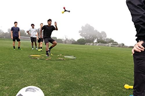 Reactive Catch Trainer for Hand-Eye Coordination & Speed - Blue/Yellow ...