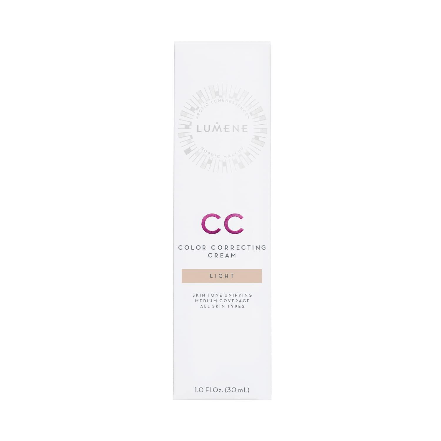 Lumene Color Correcting CC Cream - Medium Coverage Lightweight ...