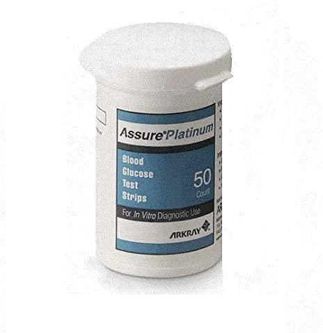 Assure Platinum Glucose Test Strips for Meter 50ct - Accurate Blood ...