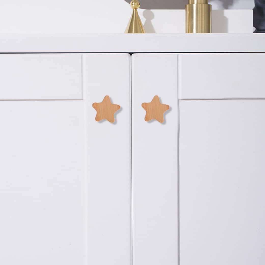 Naisidier 6-Piece Children s Drawer Buttons Set - Star Moon Clouds Door ...