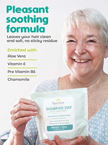 Rinse-Free Shampoo Cap (6-Pack) - Microwaveable, Hypoallergenic & pH ...