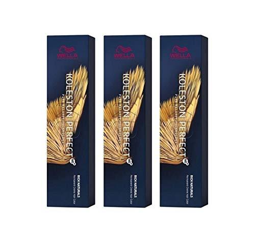 Wella Koleston Perfect Me+ 3 Pack - KP RICH NATURALS 7/1 Medium Blonde ...