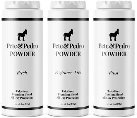 Pete & Pedro Body & Balls Powder 5 oz - Talc-Free Fresh Scent Ball ...