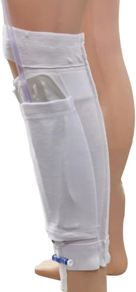 Catheter Leg Bag Holder | Anti-Slip Calf Strap for Urinary Drainage ...