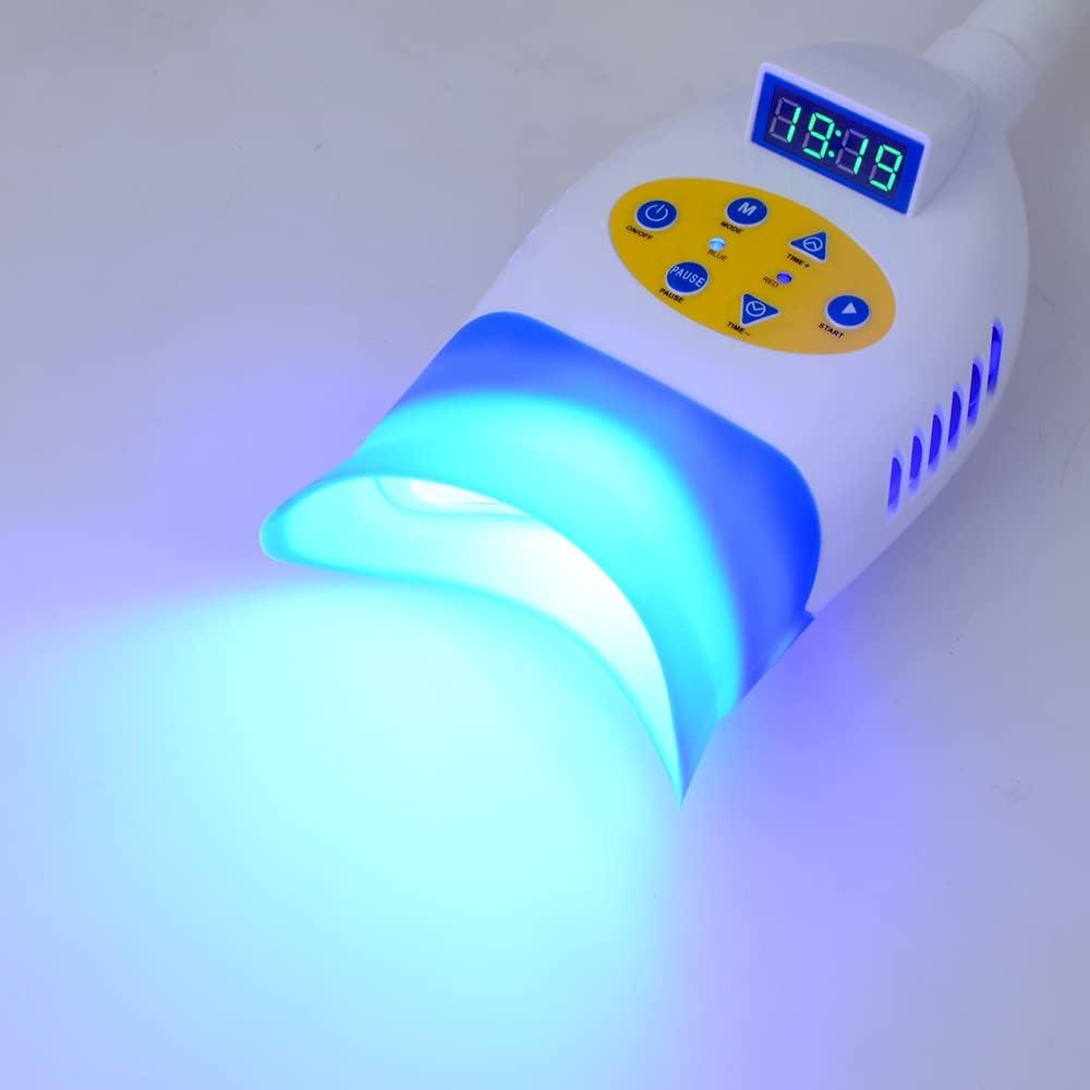 Teeth Whitening LED Light with Remote Control - Blue/Red/Purple - US ...