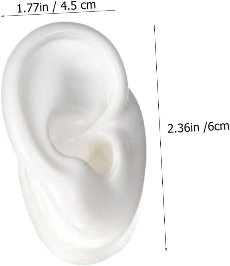Ultechnovo Silicone Ear Holders - 3 Pairs for Helix Jewelry ...