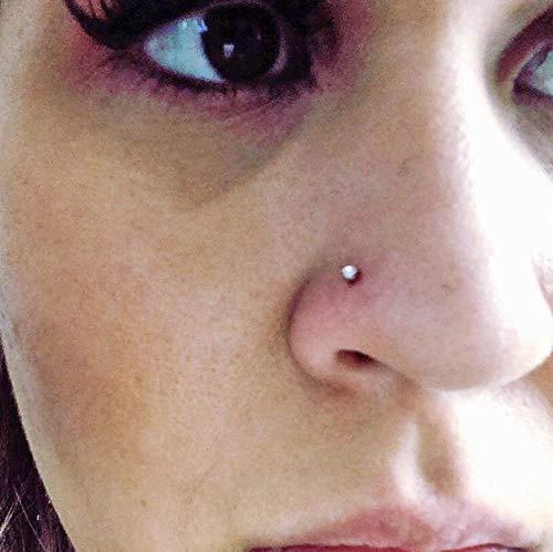 2 Pack Disposable Nose Piercing Gun Kit - Painless & Safe Self Ear Nose ...