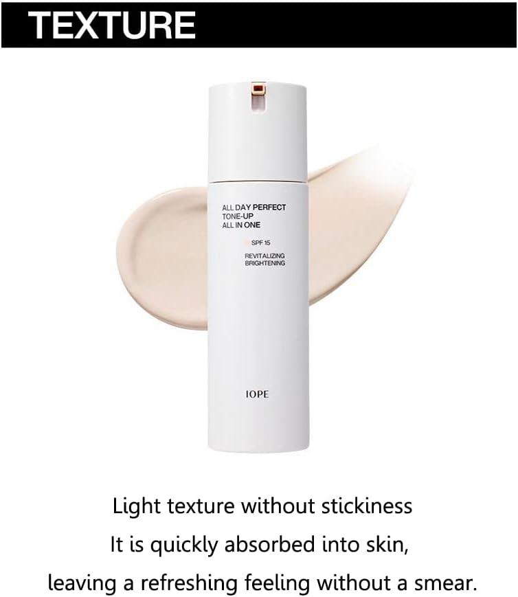 IOPE Men All Day Perfect Tone-Up All In One 3-in-1 for Smooth & Bright ...
