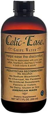 Colic-Ease Gripe Water - Newborn Colic Relief & Gas Relief - 7 OZ ...