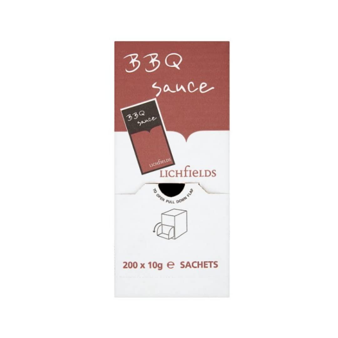 Lichfields BBQ Sauce 200 x 10g - Authentic Barbecue Flavor | Buy Now ...
