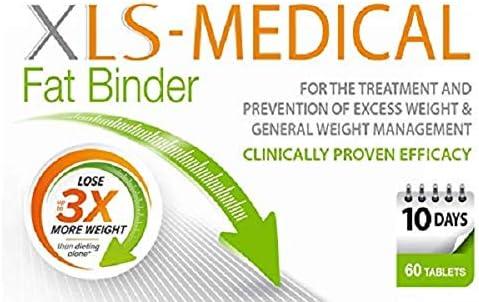 XLS-Medical Fat Binder 60 Tablets - Reduce Appetite, Calorie Intake ...