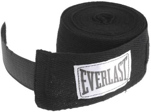 Everlast Hand Wraps Black 120 Inch - Premium Boxing Hand Wraps | Buy ...