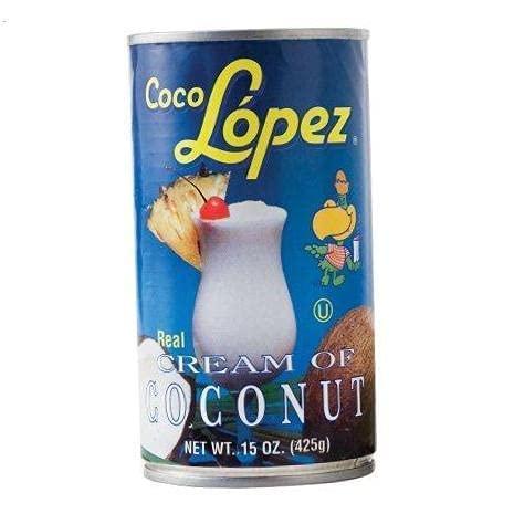 Coco Lopez Coconut Cream 15 oz Pack of 3 - Rich and Creamy 15 Ounce ...