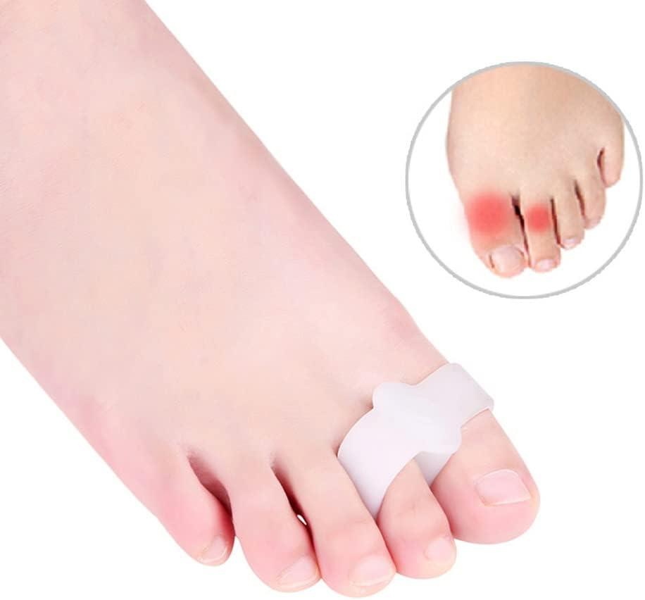 Sebs Overlapping Thumb Corrector Toe Spacers - Double Hole Toe ...