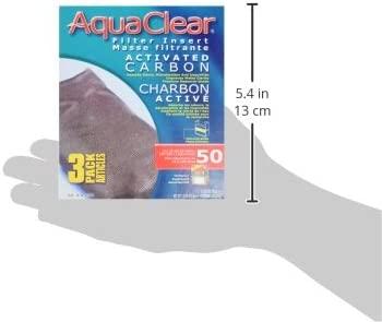 AquaClear Aquarium Filter Media 3 Pack - White | Effective Filtration ...