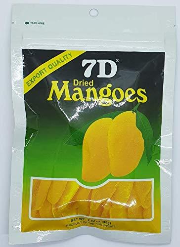 Naturally Delicious 7D Mangoes Tree Ripened Dried Mango 2.82oz (2 Pack ...