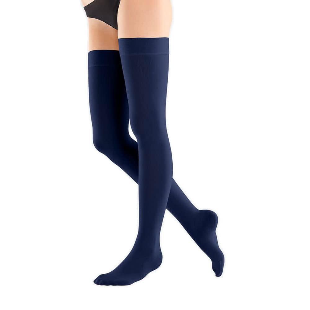 Bauerfeind VenoTrain Soft AG CCL1 Compression Thigh Stockings - L ...