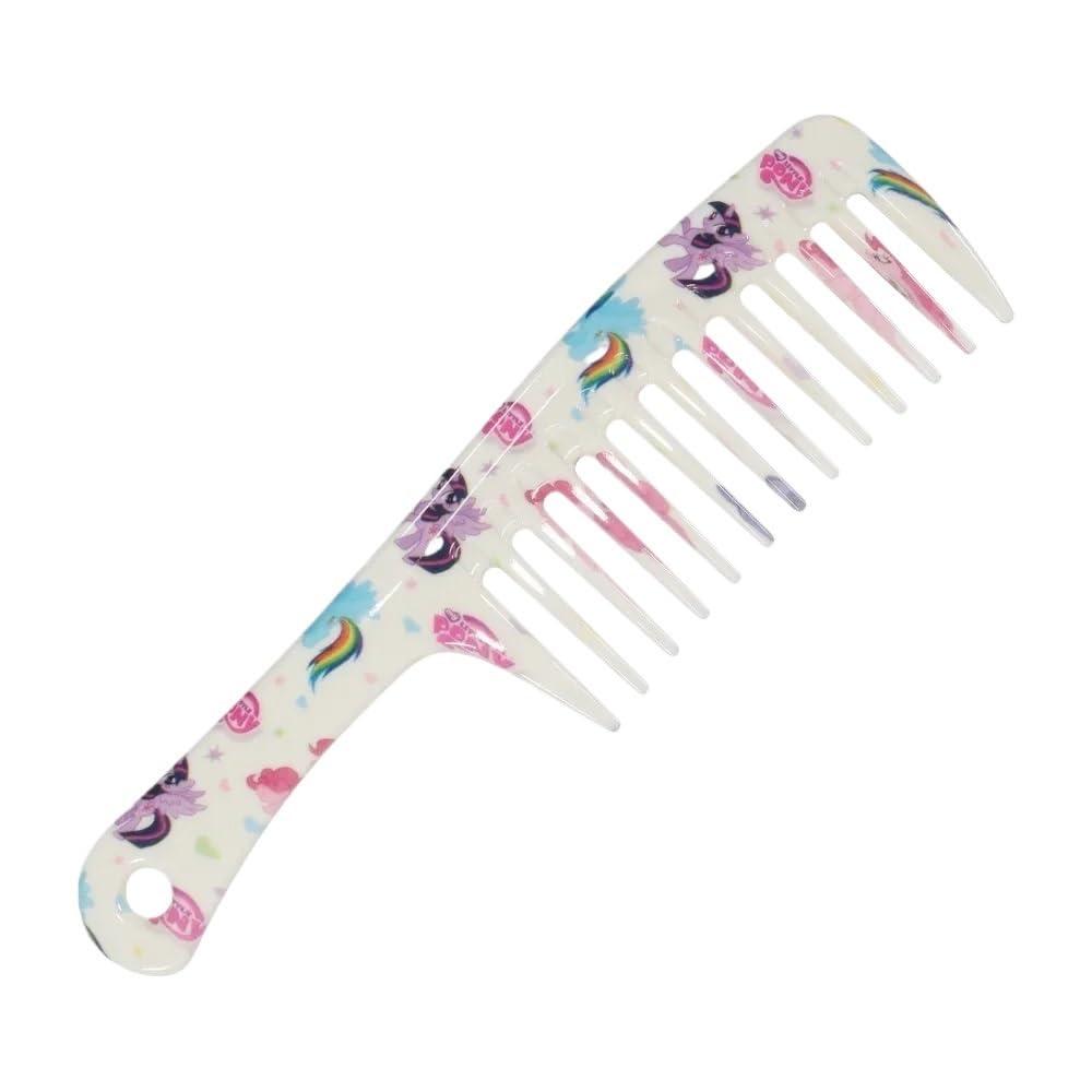2PCS Water Printing Large Toothed Comb With Straight Handle Wide ...