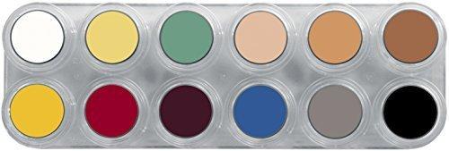 Grimas Creme Make-Up 12-Color Palette | Professional Color L for ...