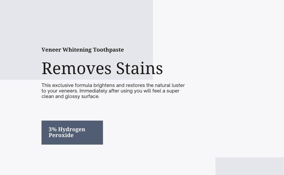Veneer Whitening Toothpaste | Stain Removal & Fresh Mint | The Veneer ...