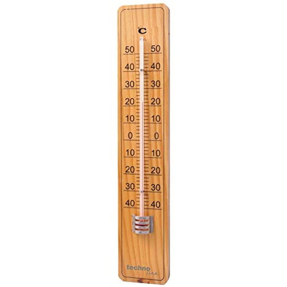 Technoline WA 2010 Thermometer - Brown | 4x1.5x22 cm | Accurate ...
