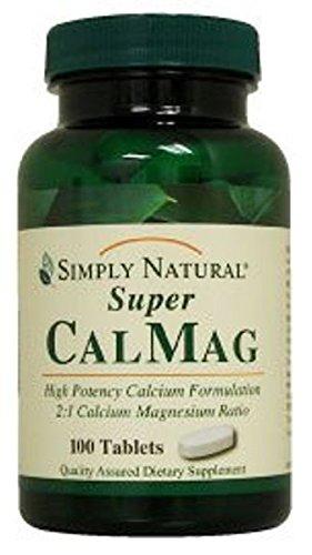 Simply Natural Super Cal-Mag 100 Tablets - Essential Bone Health ...