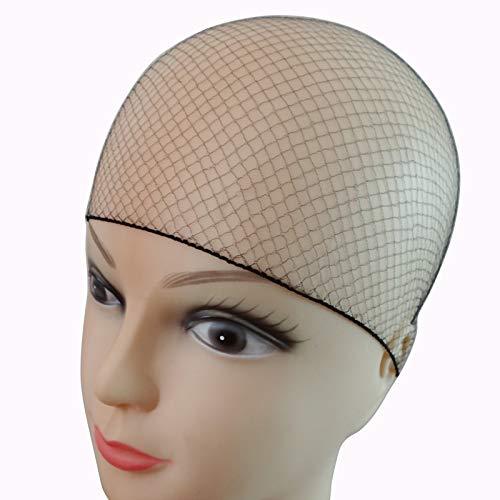 60 Pack Brown Invisible Elastic Edge Hair Nets - 20 Length, 1/4 Opening ...