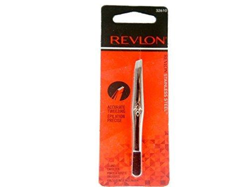 Revlon Stainless Steel Tweezers for Accurate Plucking - Pack of 2 | Buy ...