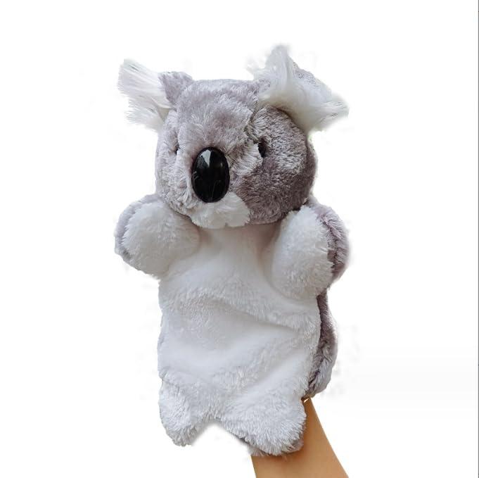 Koala Hand Puppet - Stuffed Plush Toy for Kids - Educational Gift ...