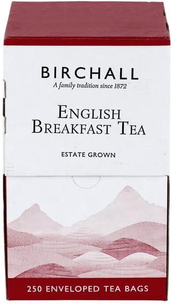 Birchall Tea - English Breakfast Tea - 1 Box Of 250 Enveloped Plant ...