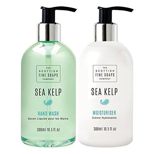 Scottish Fine Soaps Sea Kelp Hand Wash & Lotion Care Set | Hydrating ...