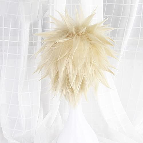 Wig for Anime Baku No Hero - Bakugou Katsuki Heat Resistant Blonde ...