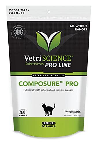 Composure PRO Chews for Cats - 45 Calming Chews for Felines