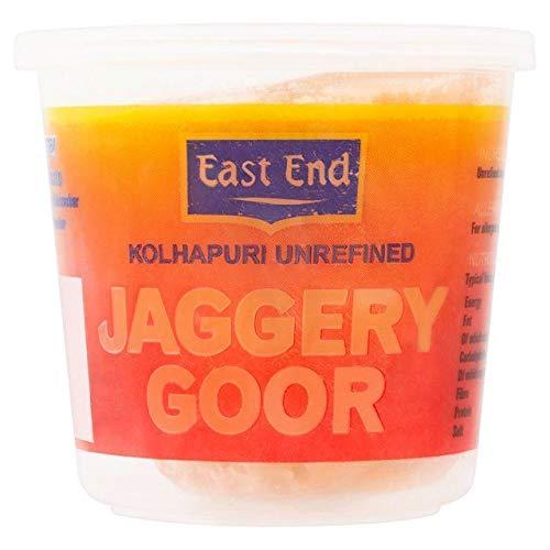 East End Jaggery Goor Unrefined Cane Sugar 450g - Pure, Natural ...