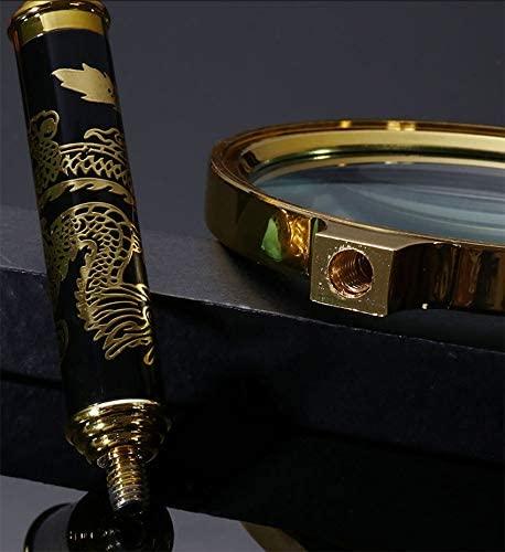 Magnifying Glass 6X + 8X Magnification Magnifier Handheld Magnifier for ...