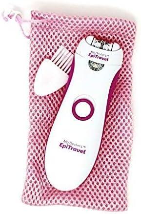 Ma Devlin Epi Travel Slim Compact Epilator (Pink) - Up to 6 Weeks Hair ...