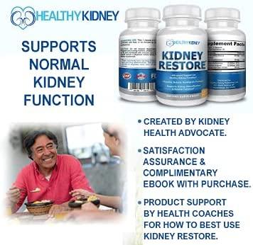 Kidney Restore - Kidney Cleanse & Health Supplement for Normal Kidney ...