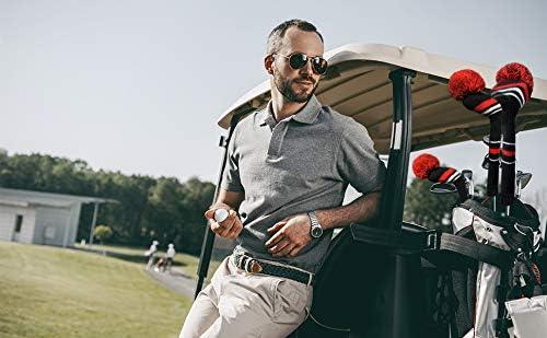 Scott Edward Golf Headcovers for Woods Set of 3 Fits Well Driver(460cc ...