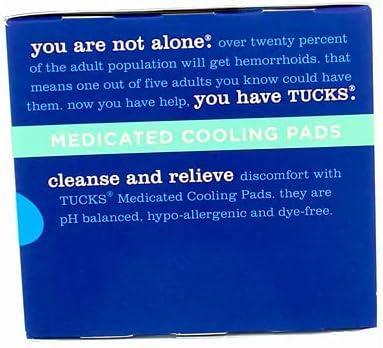 TUCKS Medicated Cooling Pads 100 Count - Pack of 3 | Soothing Relief ...