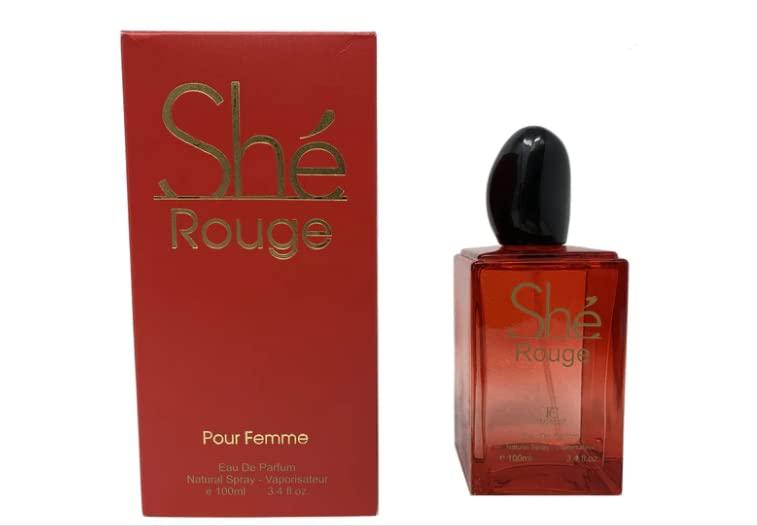 She Rouge Perfume for Women 3.4oz/100ml (Inspired by Sii Passione) Eau ...
