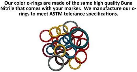 Captain O-Ring Players Kit Large Color Coded Master Paintball Oring Kit ...