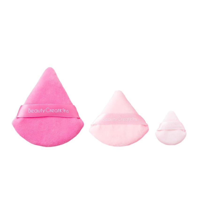 Buy Puff Puff The Perfect Trio | 3 PC Pink Triangle Makeup Puffs ...