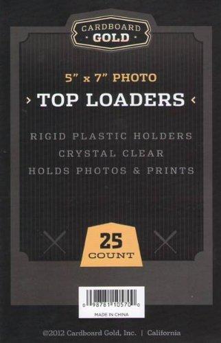 Cardboard Gold Top Loader (5x7) - Pack of 25 | Next Gen Archival ...