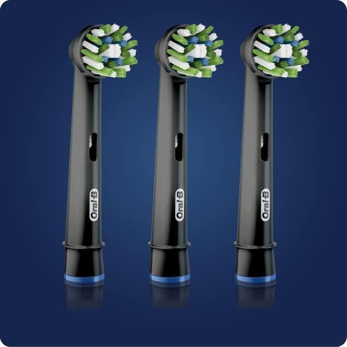 Oral-B CrossAction Replacement Heads for Black Edition Electric ...