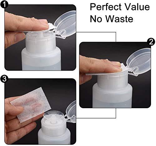 Acetone Pump Dispenser 2 Pack 180ml - Lockable Alcohol Dispenser for ...