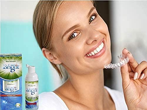 FoamBright 2-in-1 Aligner & Retainer Cleaner - Stain Remover, Teeth ...