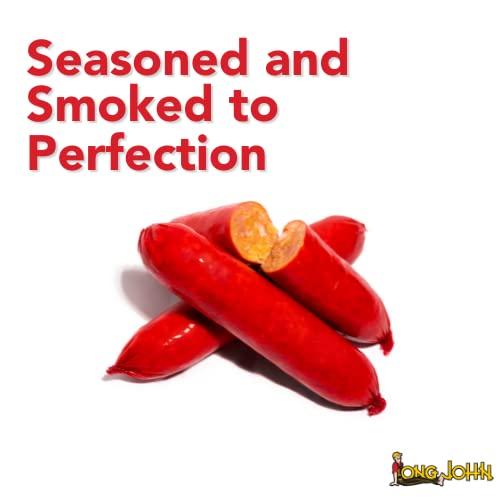 Long John Snacks Pickled Sausage - Gourmet Smoked Pickled Beef and ...