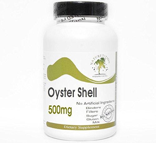 Naturetition Oyster Shell 500mg - 100 Capsules | Natural Calcium ...